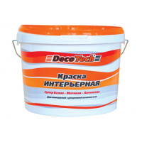 Краска интерьерная DecoTech 10 л купить по цене 1 825,00 рублей в Москве | Главснаб